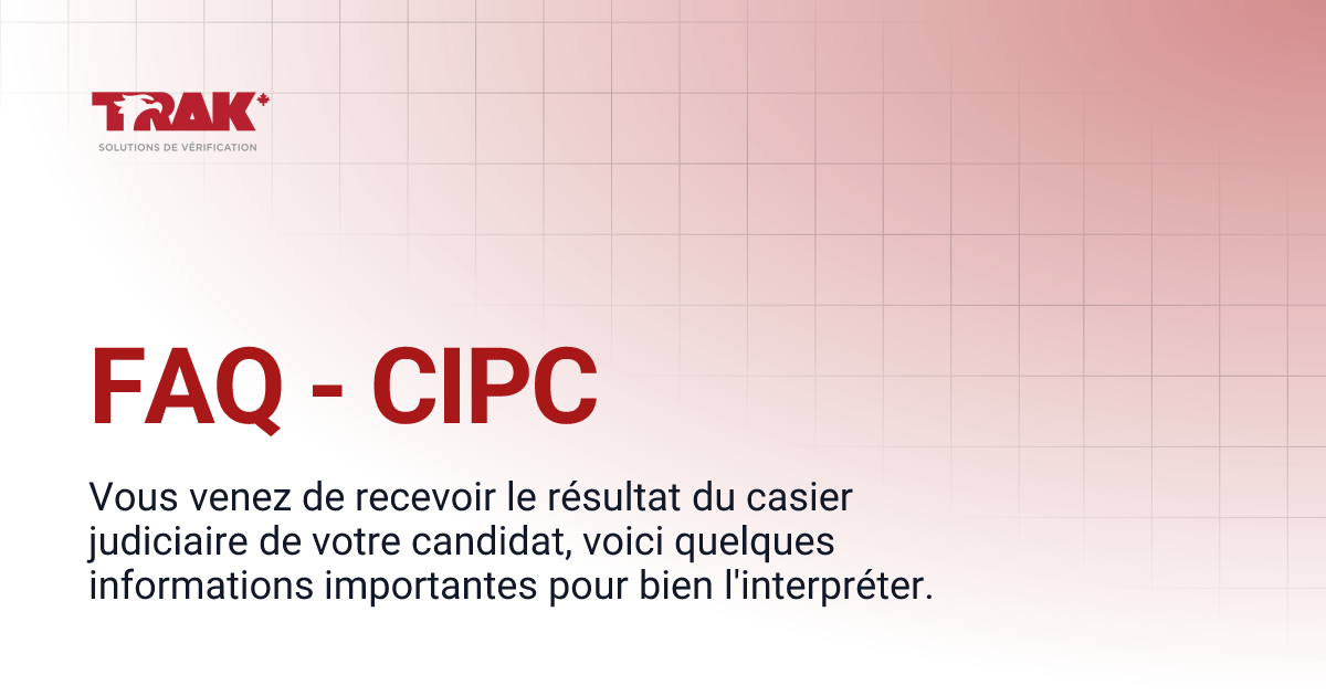 FAQ - CIPC | Docs - fr